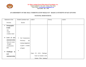 Lesson plan mythology 12 - DETAILED LESSON PLAN School DR. RUBY LANTING ...