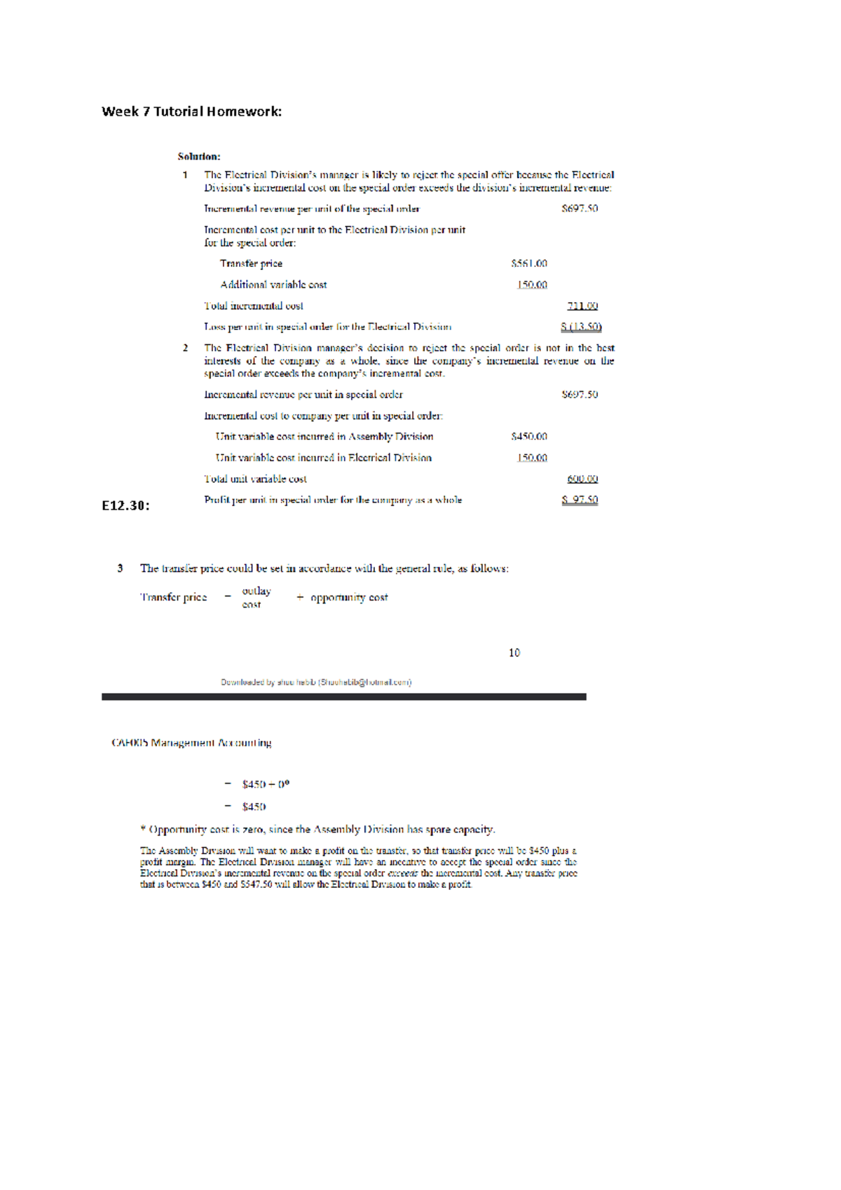 Week 7 Tutorial Homework QE12 - ACCG301 - Week 7 Tutorial Homework: E12 ...