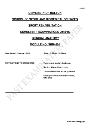 Ankylosing spondylitis Screendem infographic - SRB4001 - Studocu