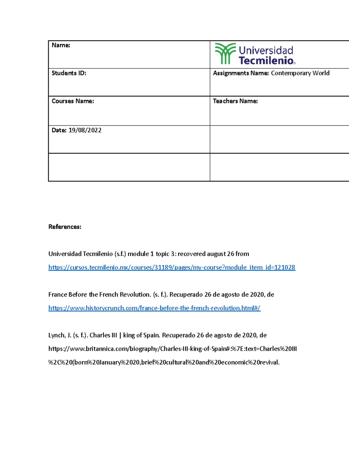 Excersise 3 - The Scientific Revolution The Enlightenment Enlightened ...