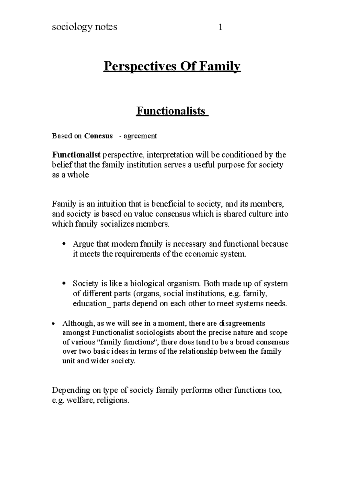 My Notes on Family in Sociology - OKAY HAPPY NOW - Perspectives Of ...