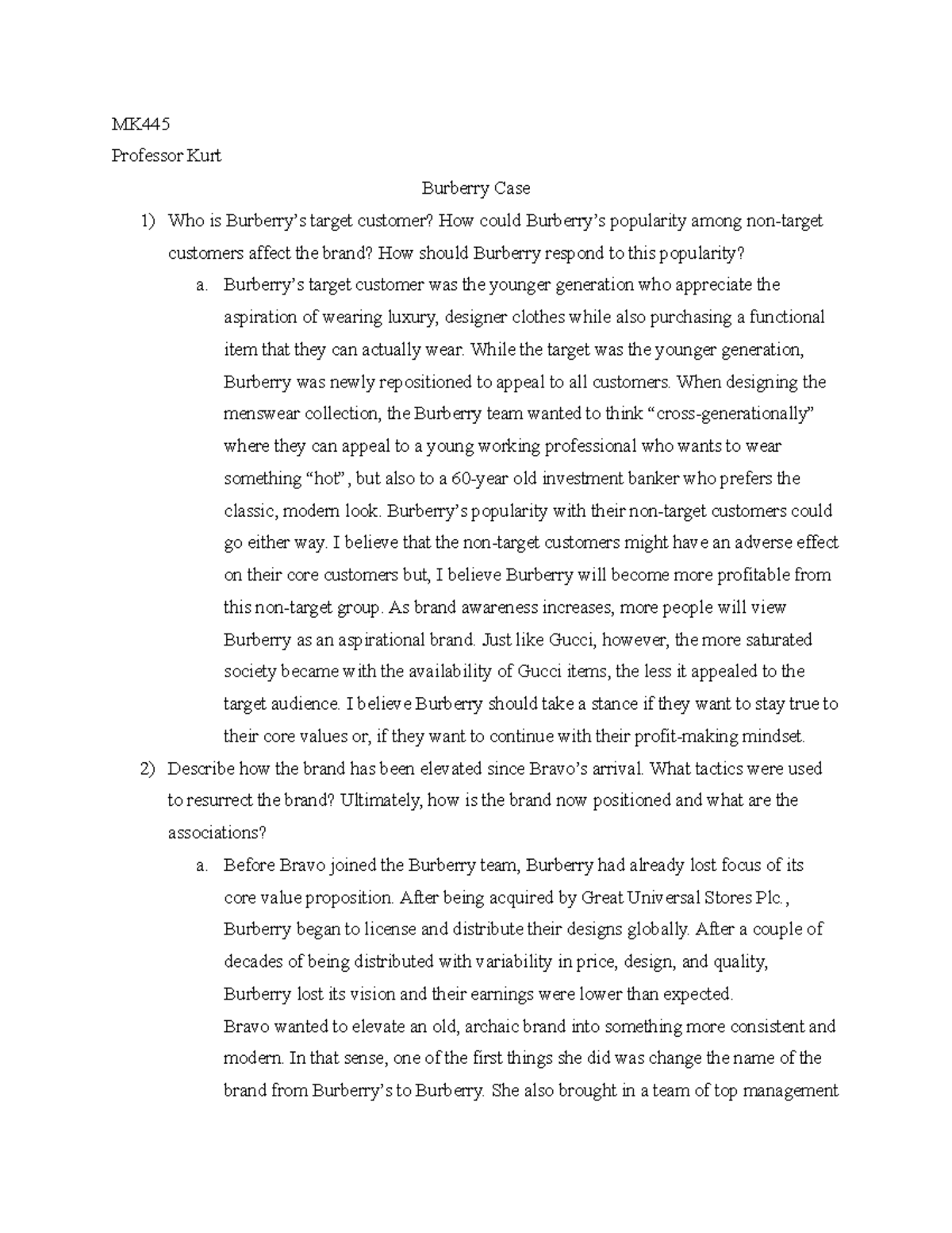 MK445 Burberry Case - MK Professor Kurt Burberry Case Who is Burberry’s ...