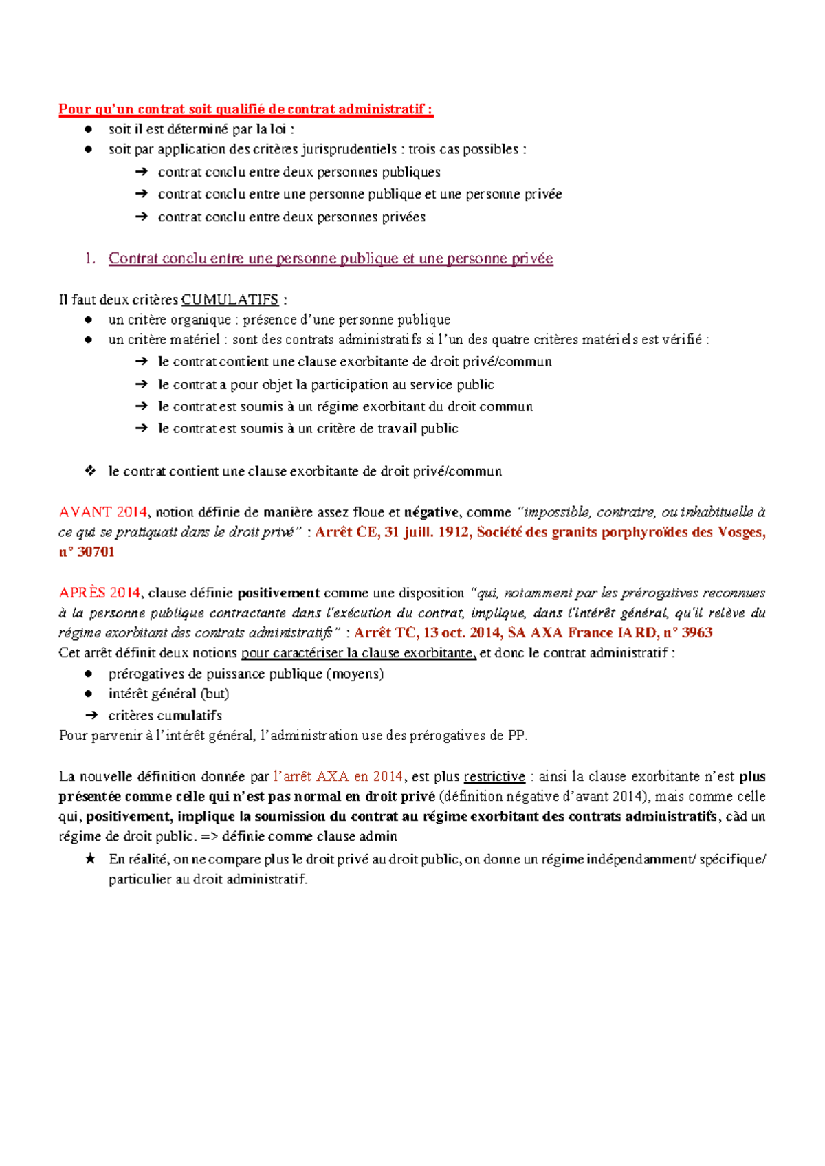 Fiche qualification contrat administratif - Pour qu’un contrat soit ...