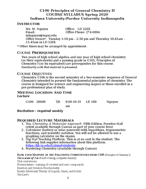 Kinetics Lab - Lab report - CHEM 126 LAB February 10th 2021. Experiment ...