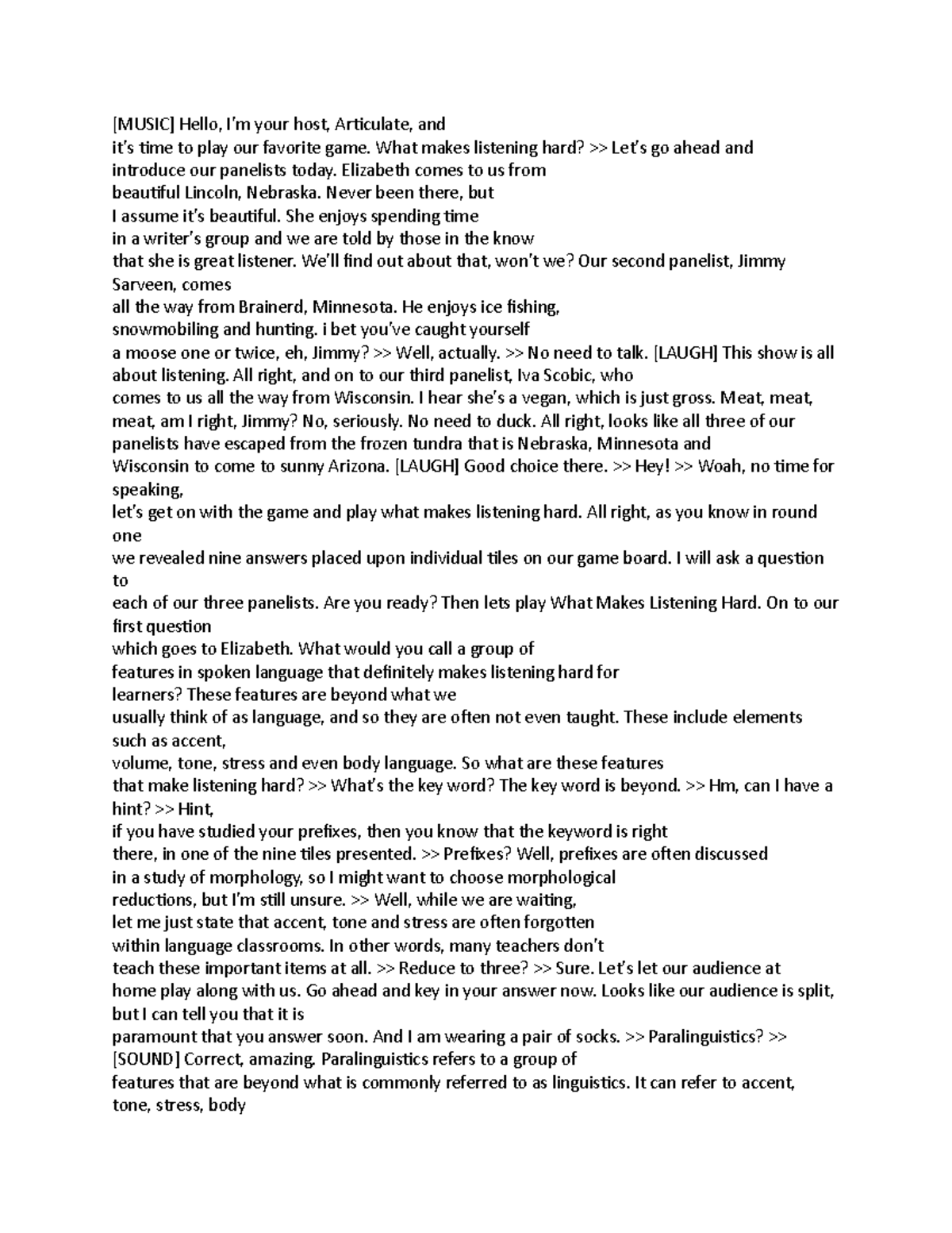 Teach English Now Second Language Listening, Speaking, and ...