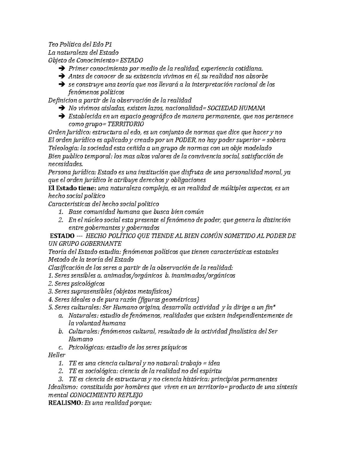 Resumen de todo lo que vimos en el curso. - Resumen de la asignatura ...