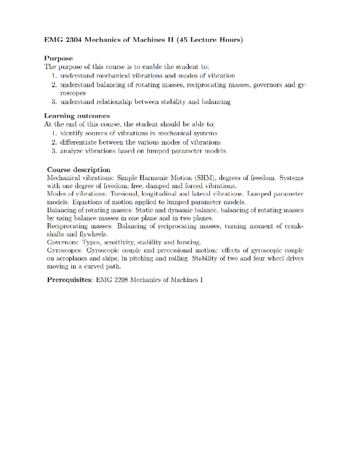 Mechanics of machine 2 Notes - MECHANICAL ENGINEERING - CHAPTER 1 ...