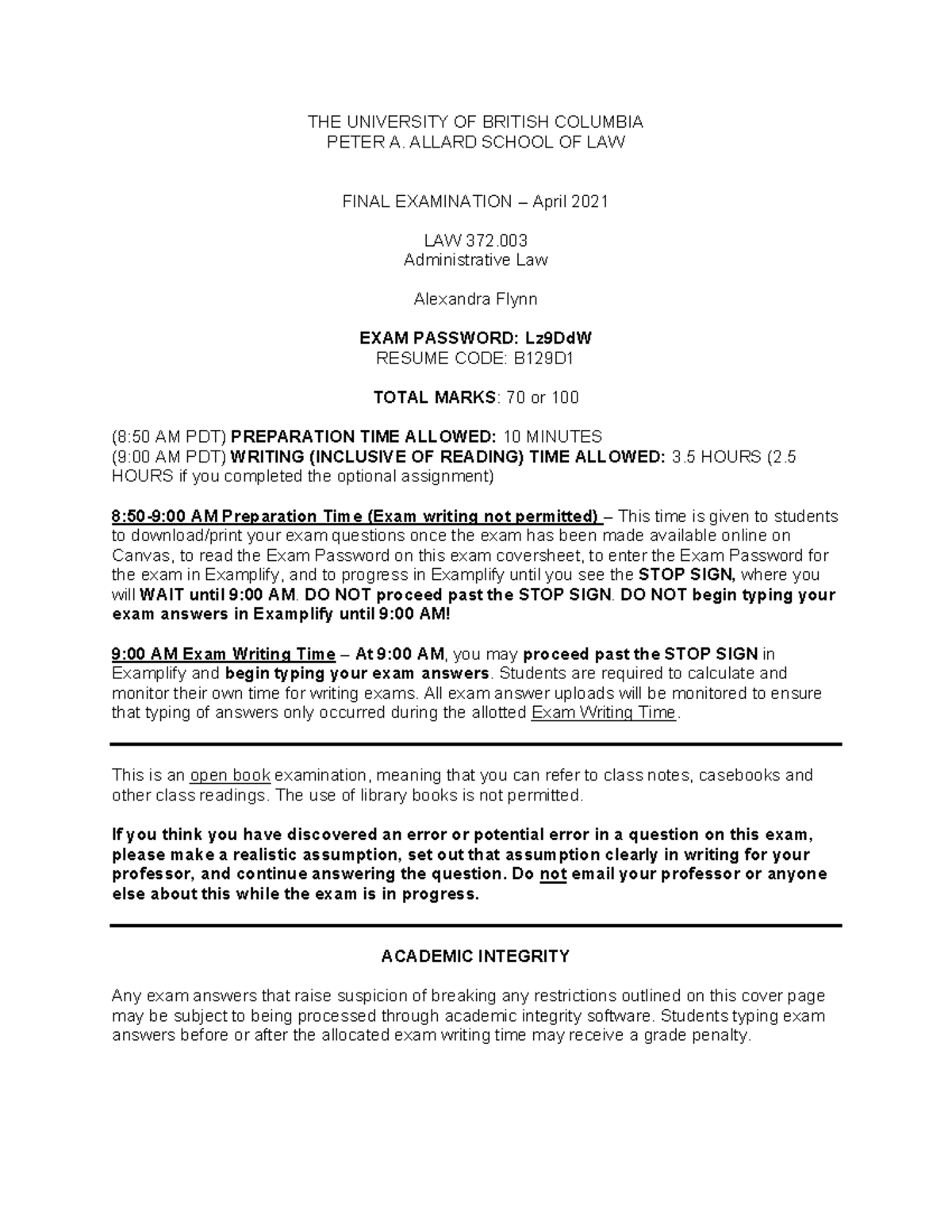 Uber Lyft Case Question - THE UNIVERSITY OF BRITISH COLUMBIA PETER A ...