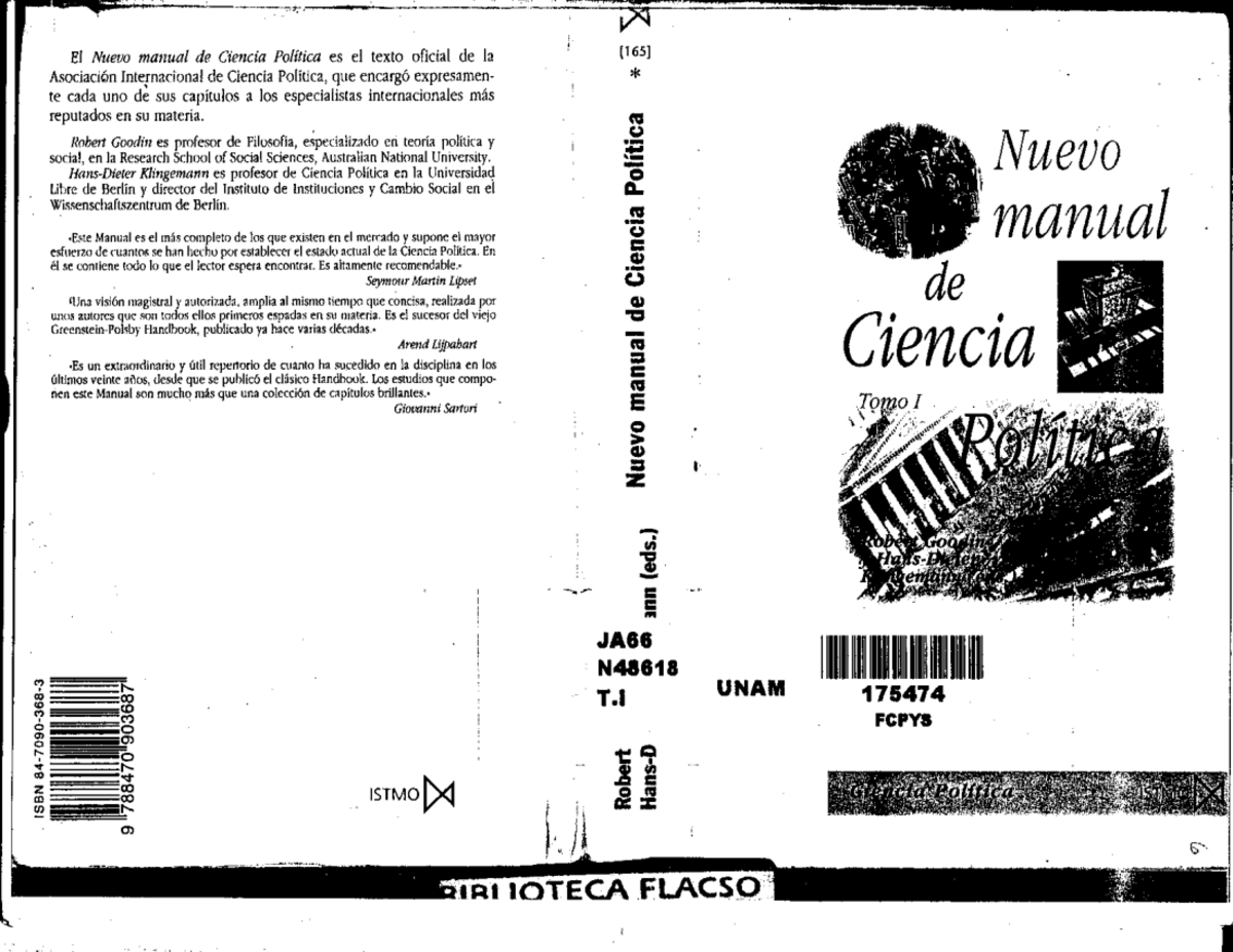 Almond, Gabriel (2001 ). Ciencia Política la historia de la disciplina ...