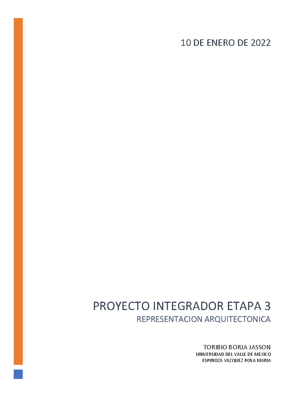 Proyecto Integrador Etapa 3 - Proyecto arquitectónico - PROYECTO INTEGRADOR ETAPA 3 ...