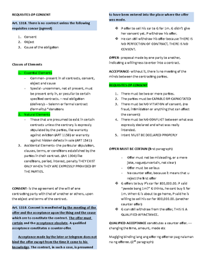 Ebook CH1 - OBLICON CH1 DOMINGO - Law on obligations and contracts ...
