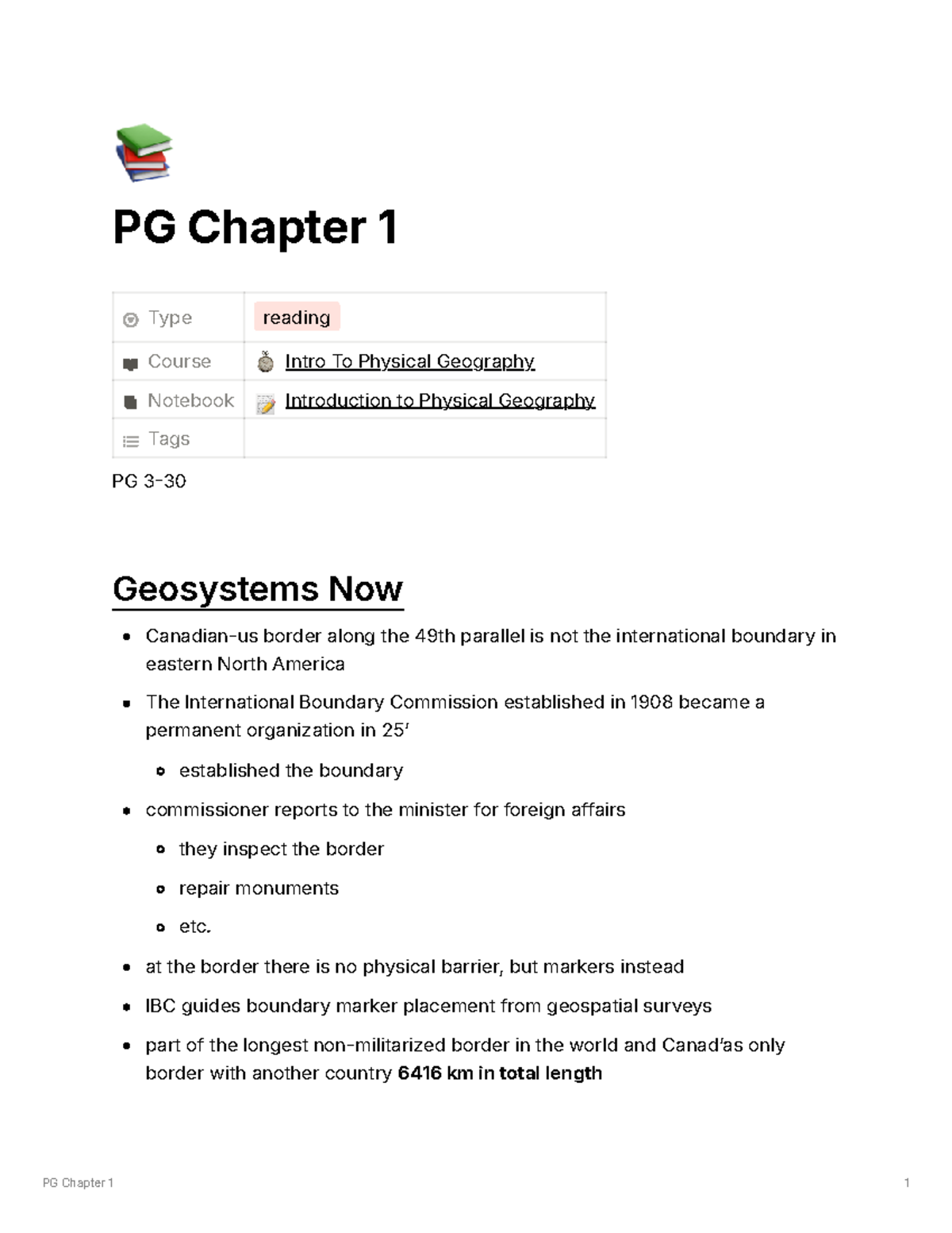 Chapter 1 Reading Notes - 📚 PG Chapter 1 Type reading Course Intro To ...