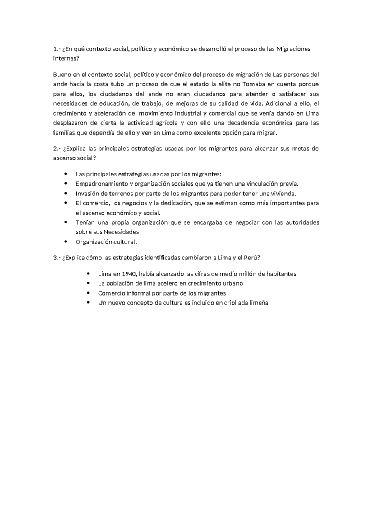 Probelmatica - problematicas - 1.- ¿En qué contexto social, político y ...