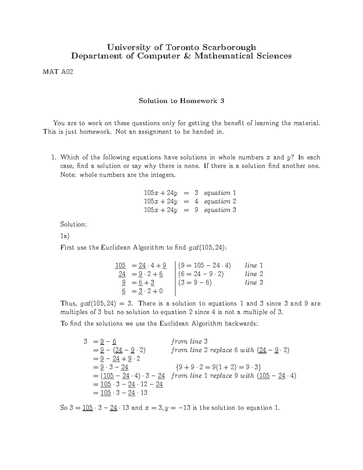 Hs3 - homework - University of Toronto Scarborough Department of ...