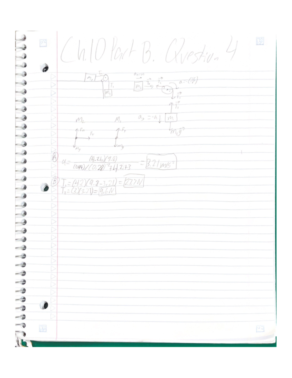 Ch. 10 Part B. Question 4 - PHYS2001 - Studocu
