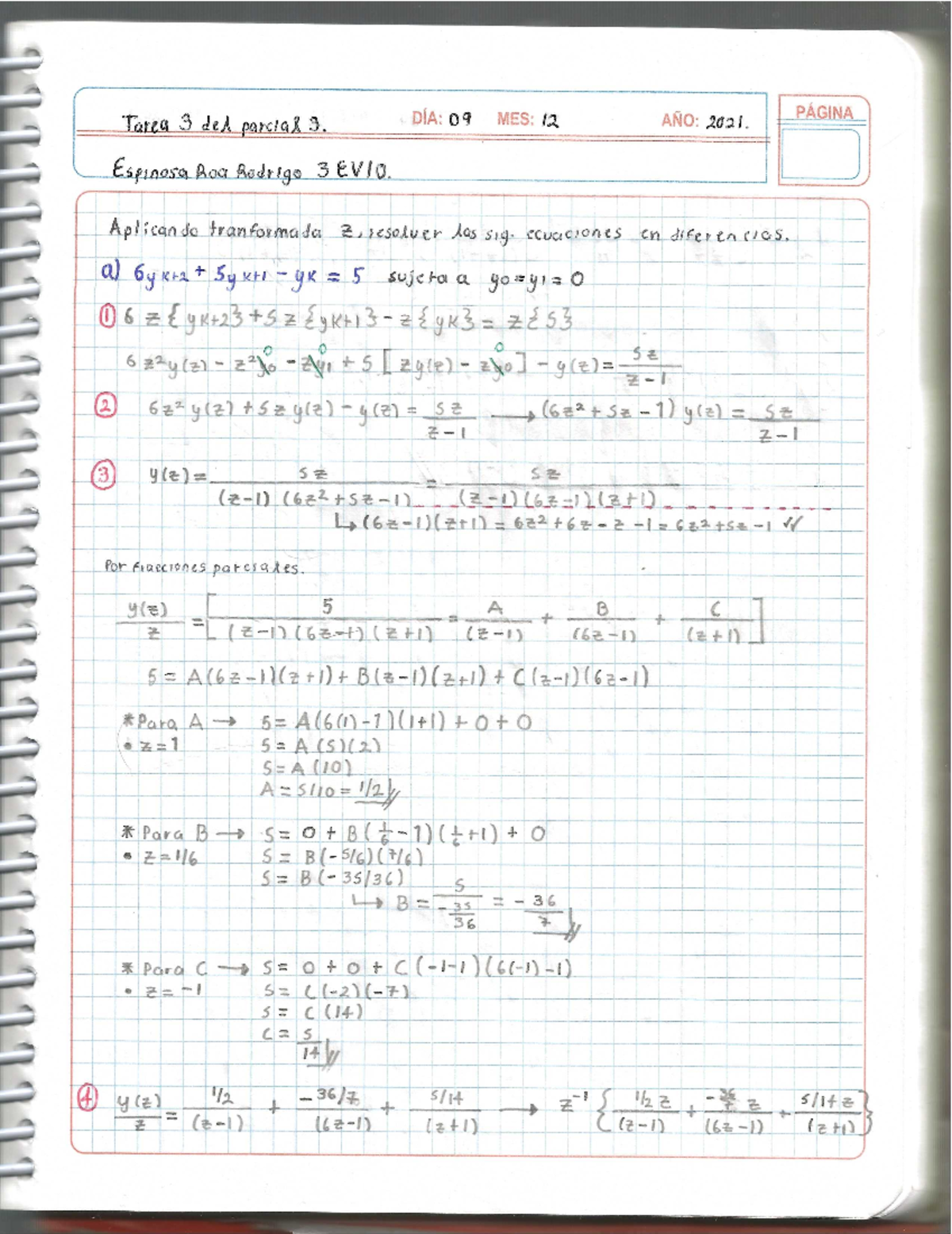 T3-P3-Variable Compleja - Variable Compleja Y Transformadas De Fourier - Studocu