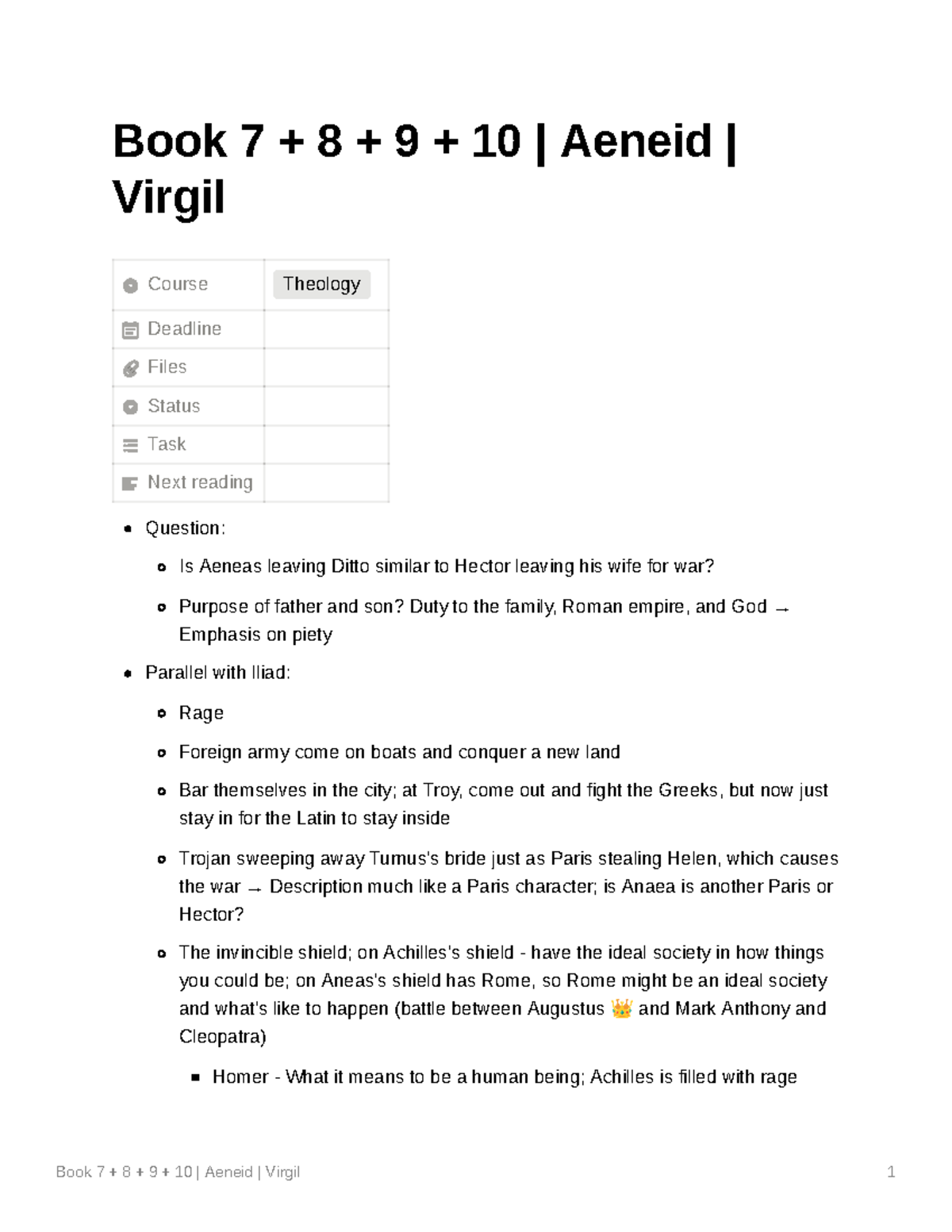 Book 7 8 9 10 Aeneid Virgil - Book 7 + 8 + 9 + 10 | Aeneid | Virgil 1 ...