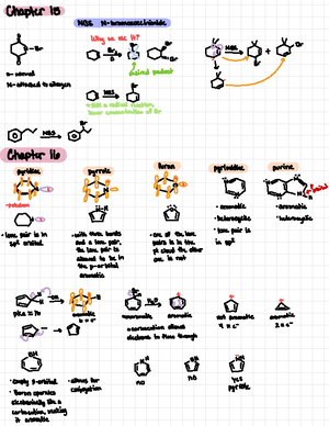 CHEM 302 - Exam 1 Study Guide - Google Docs - Organic Chemistry II ...