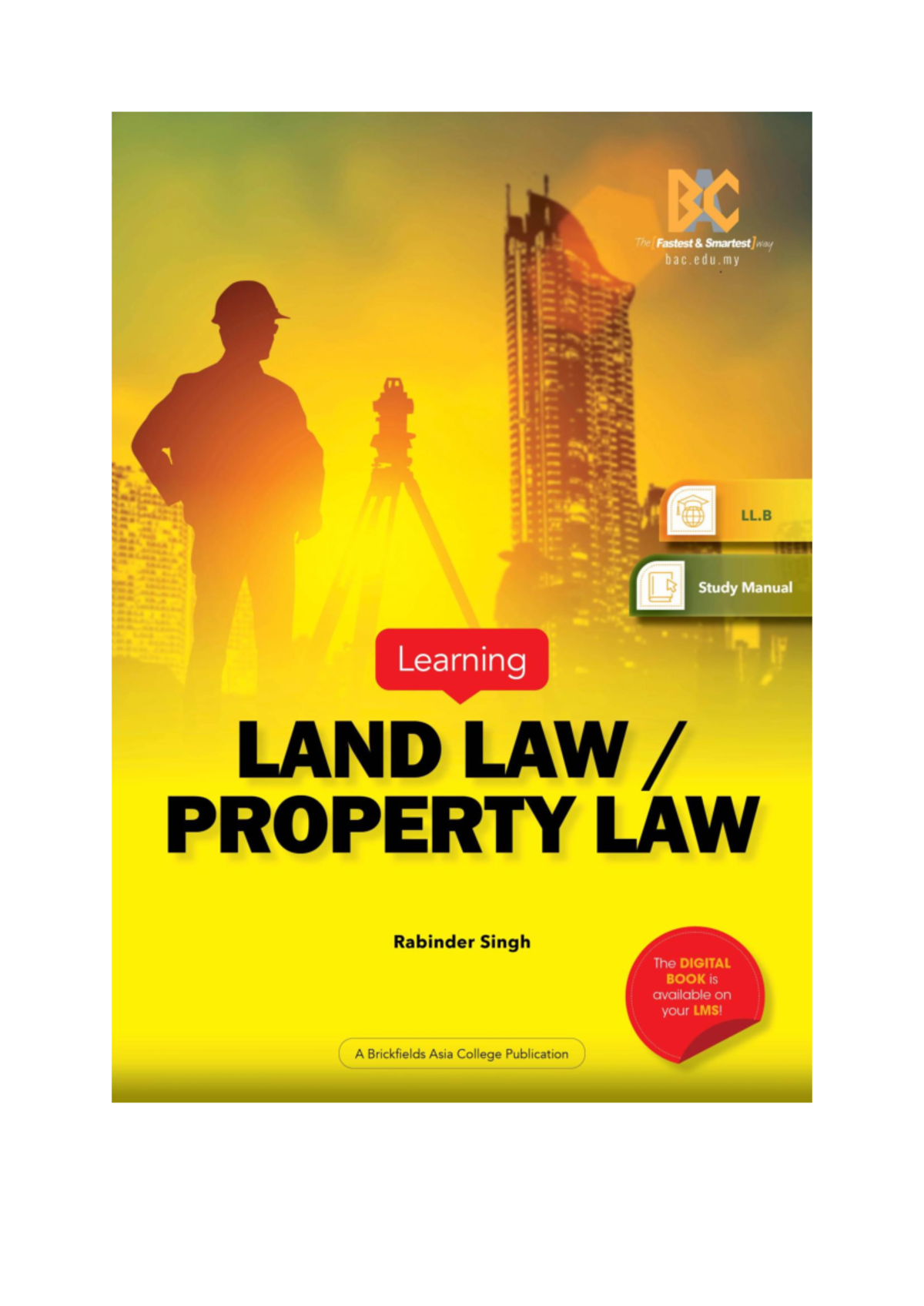 LLB Land Law Study Manual - Chapter 1 Introduction − Estates and ...