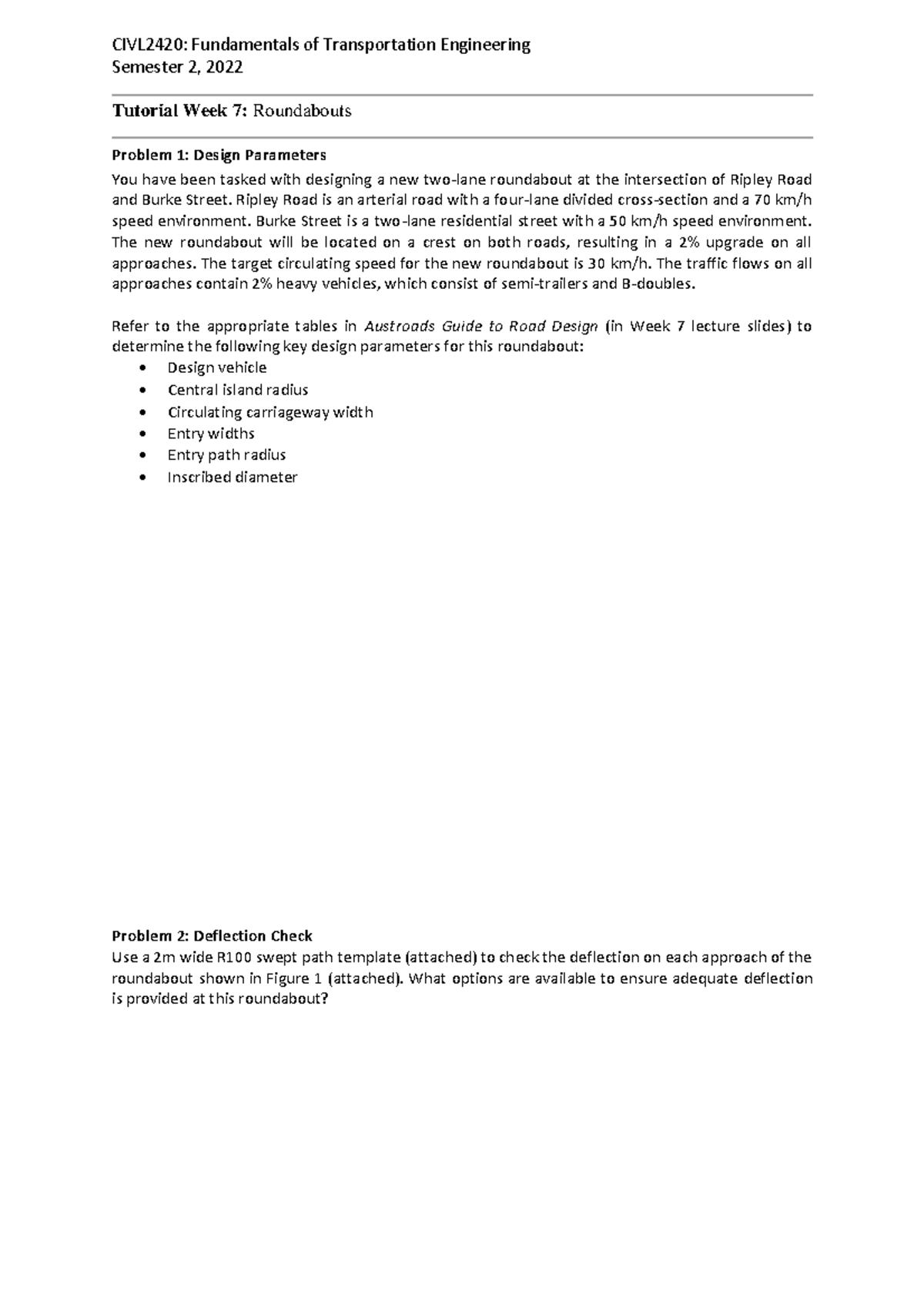 CIVL2420 2022 W7 TUT - tutorials - CIVL2420: Fundamentals of ...