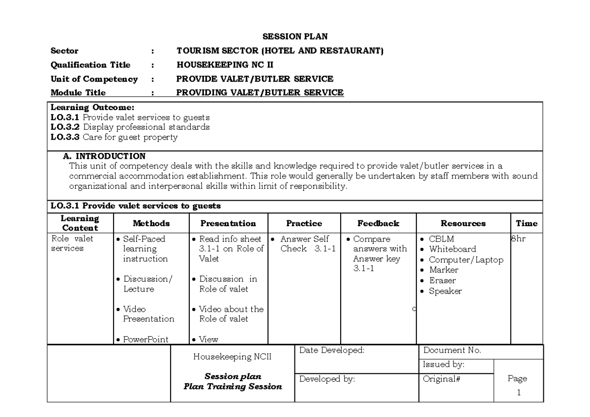 Pdfcoffee - Session plan - História A - U Porto - Studocu