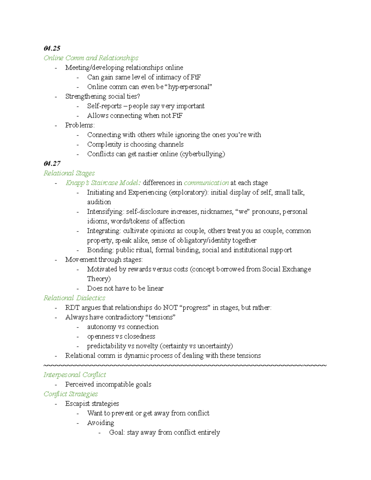 COMM1 Week 5 4 25 5 1 Week 5 Lecture Notes 04 Online Comm And