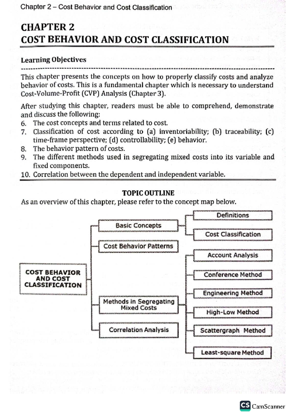Strategic cost management chapter 2 - Chapter 2 Cost Behavior and Cost Classification CHAPTER 2 ...