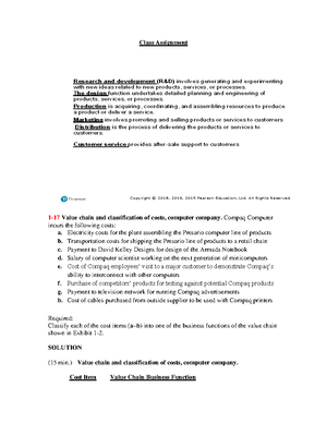 Class Assignment 2 - dsds - Class Assignment 2 2 - 17 Comprehensive Care Nursing Home is ...