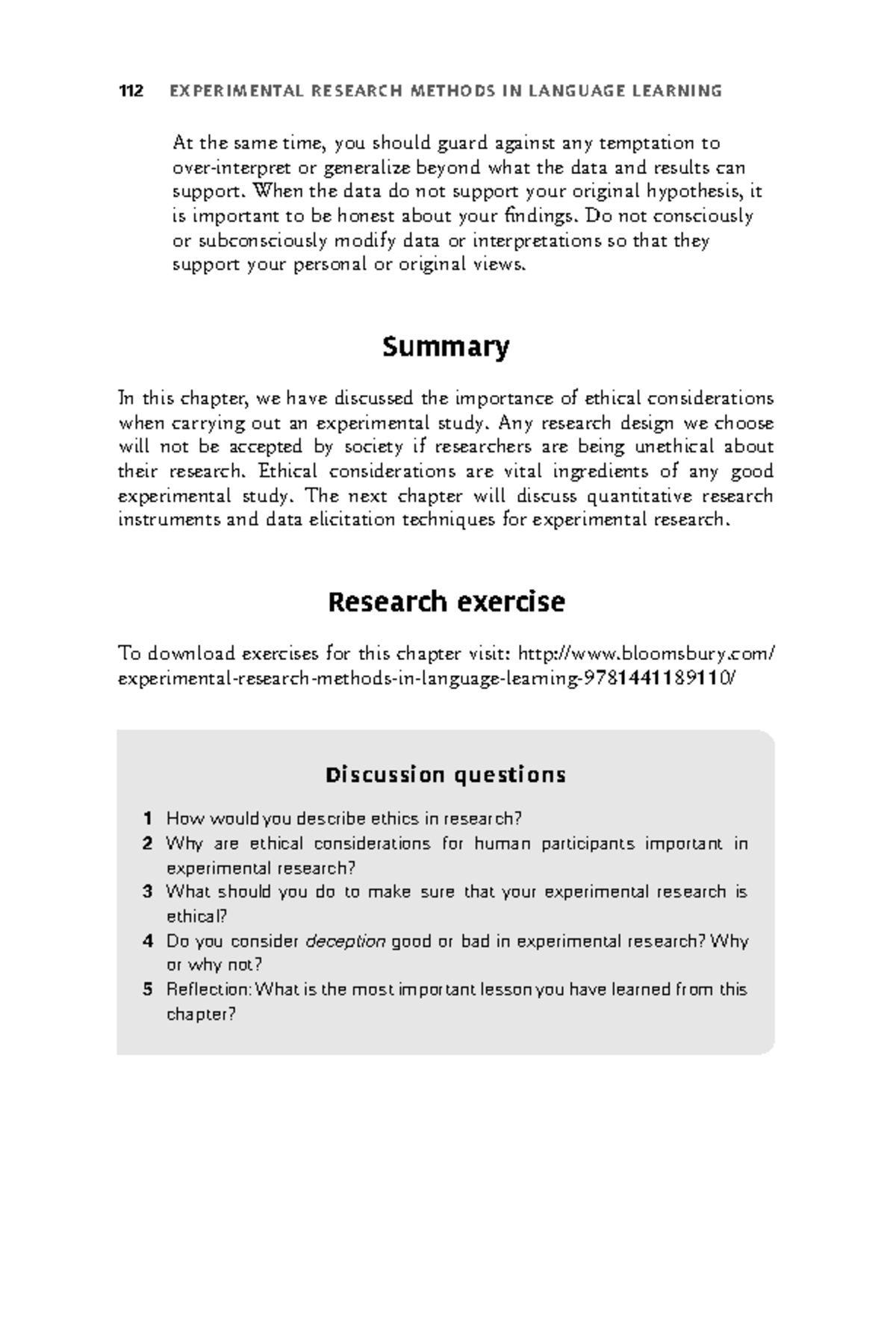 Aek Phakiti Experimental Research Methods in Language Learning ...