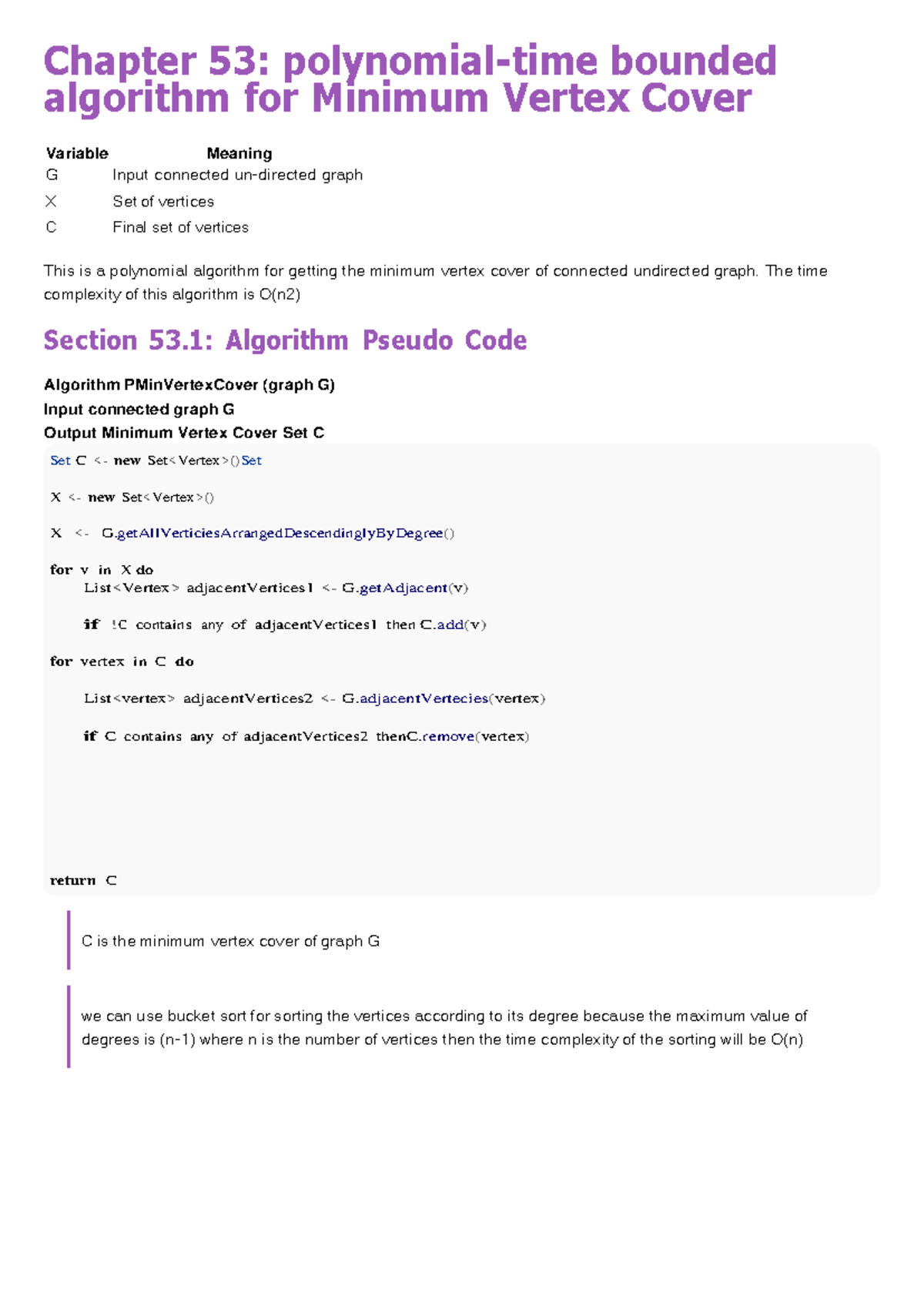 Algorithms 19 - Set C