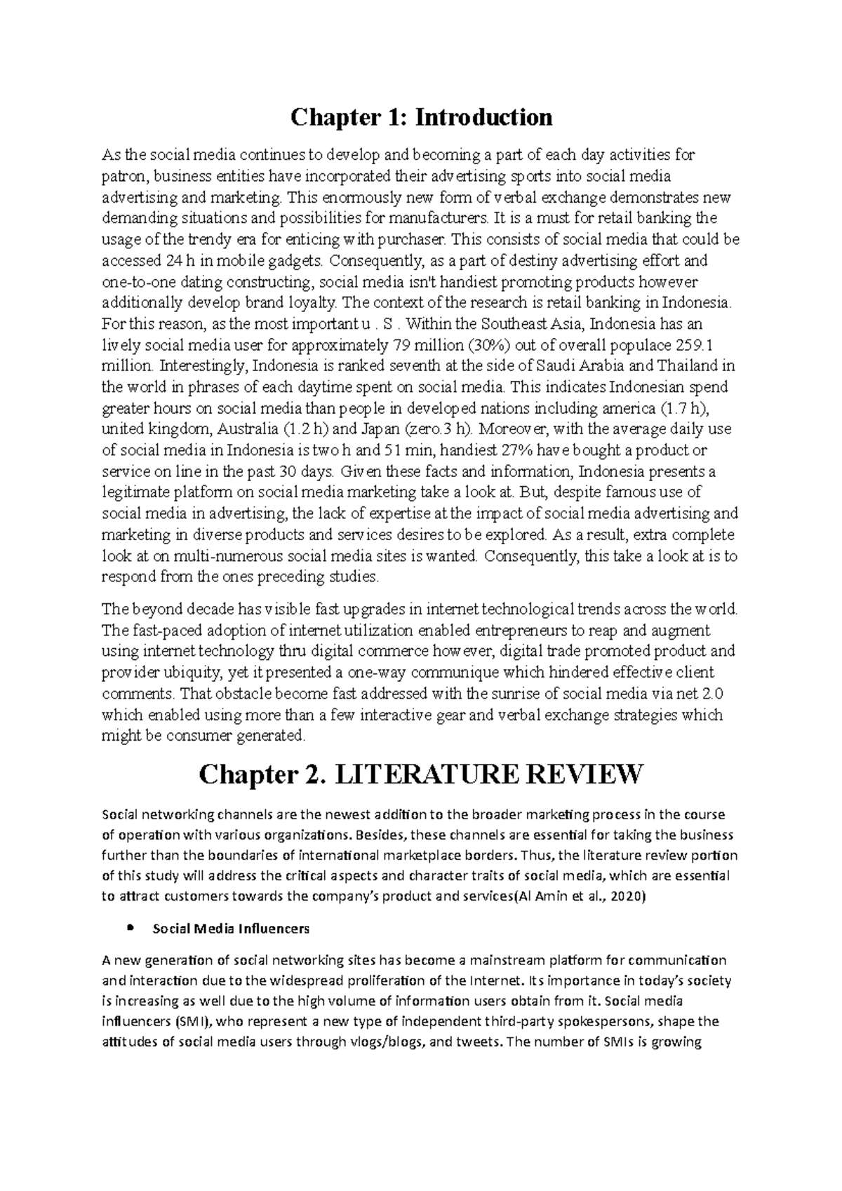 Chapter 1 - all in one research article - Chapter 1: Introduction As ...