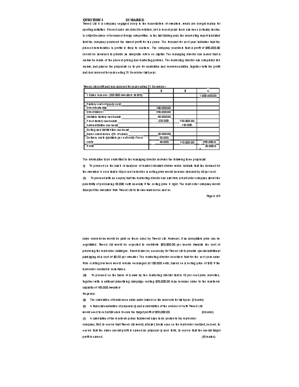 Bree - This question document gives a detailed approach on how CVP ...