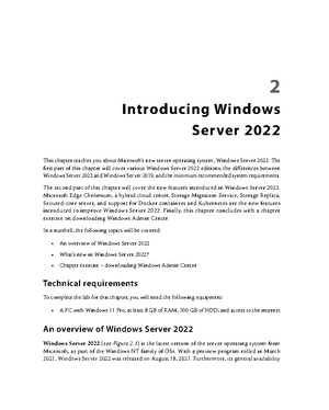 Getting started with window server - Part 1: Introducing Windows Server and Installing Windows ...