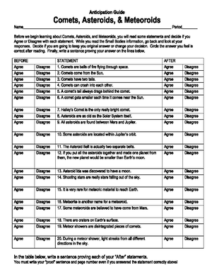 Astronomy Part 2 Unit Study Guide - Astronomy Unit Part 2: Test Study ...