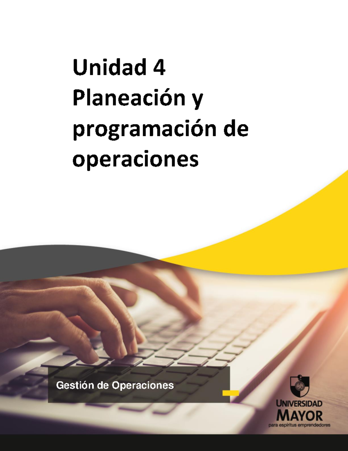 Programación De Operaciones _ Ejercicios resueltos de programación ...