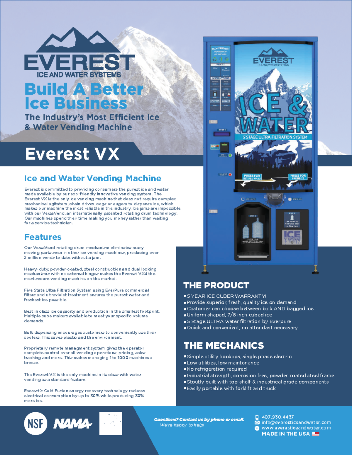 Everest Spec Sheet 1 - Material para proyecto de inversion - Everest VX ...