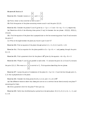 Math 51 Class summary - Lettbe I check thatthe point (12,-9, -19) y ...