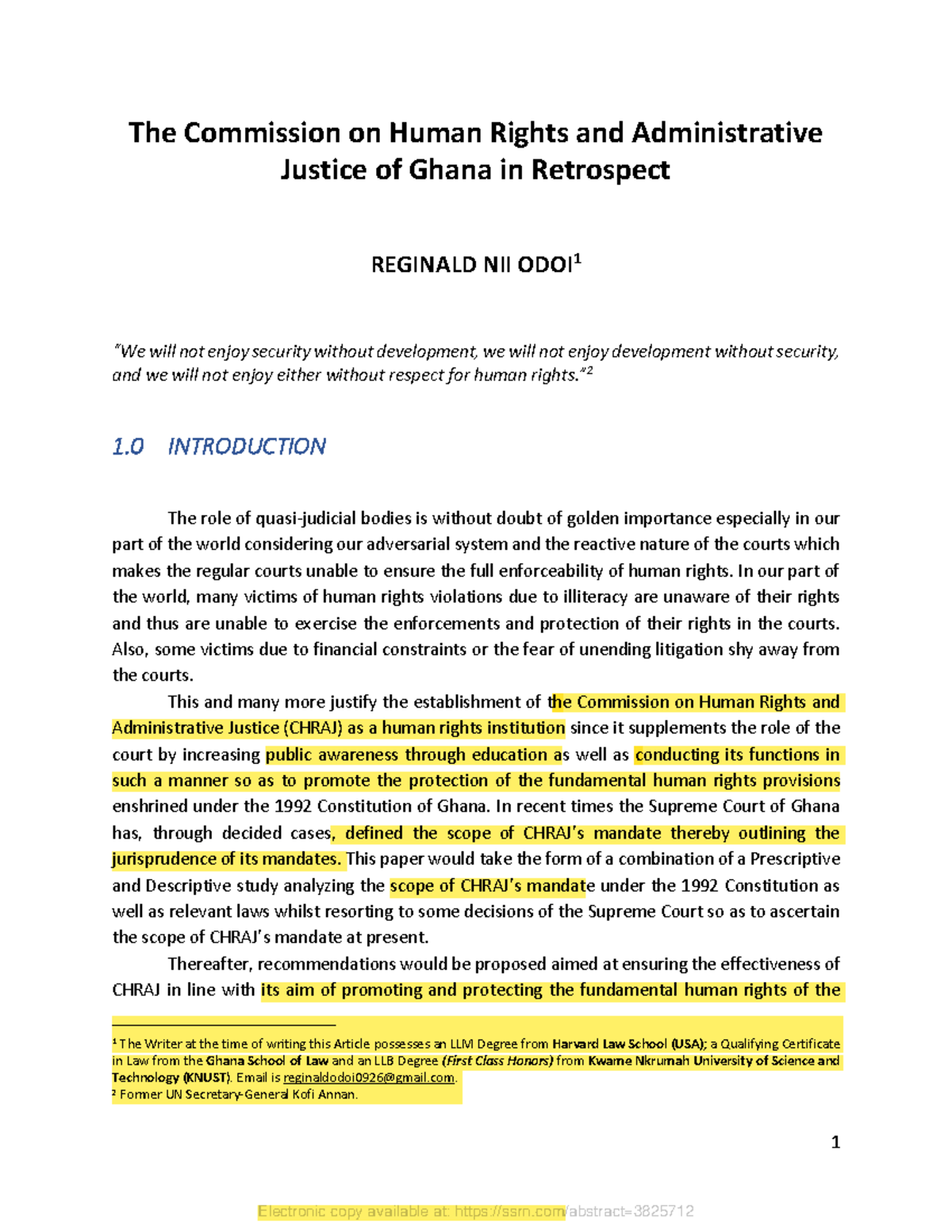 Chraj-1 - 1 The Commission on Human Rights and Administrative Justice ...