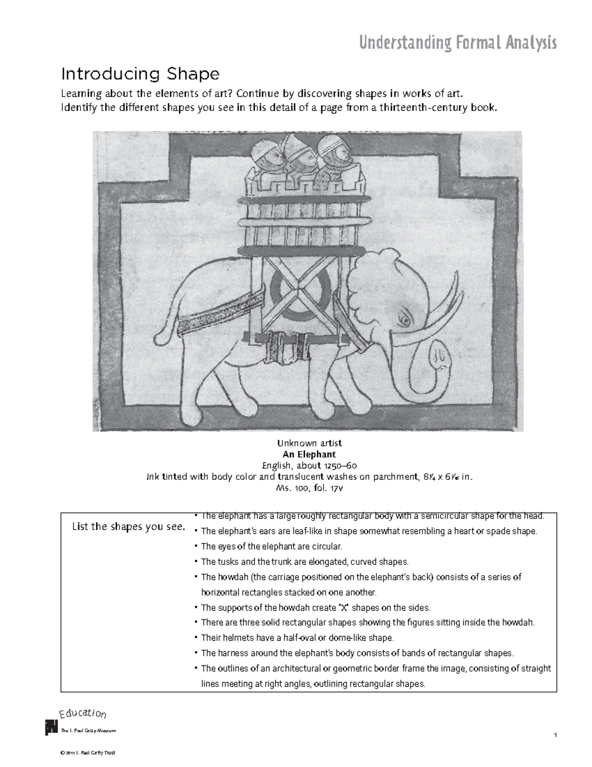 Kami Export - introducing shape - E d u cati o n The J. Paul Getty ...