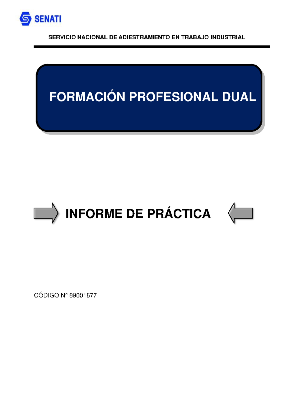 Practica N3 Seminario - senati - SERVICIO NACIONAL DE ADIESTRAMIENTO EN ...