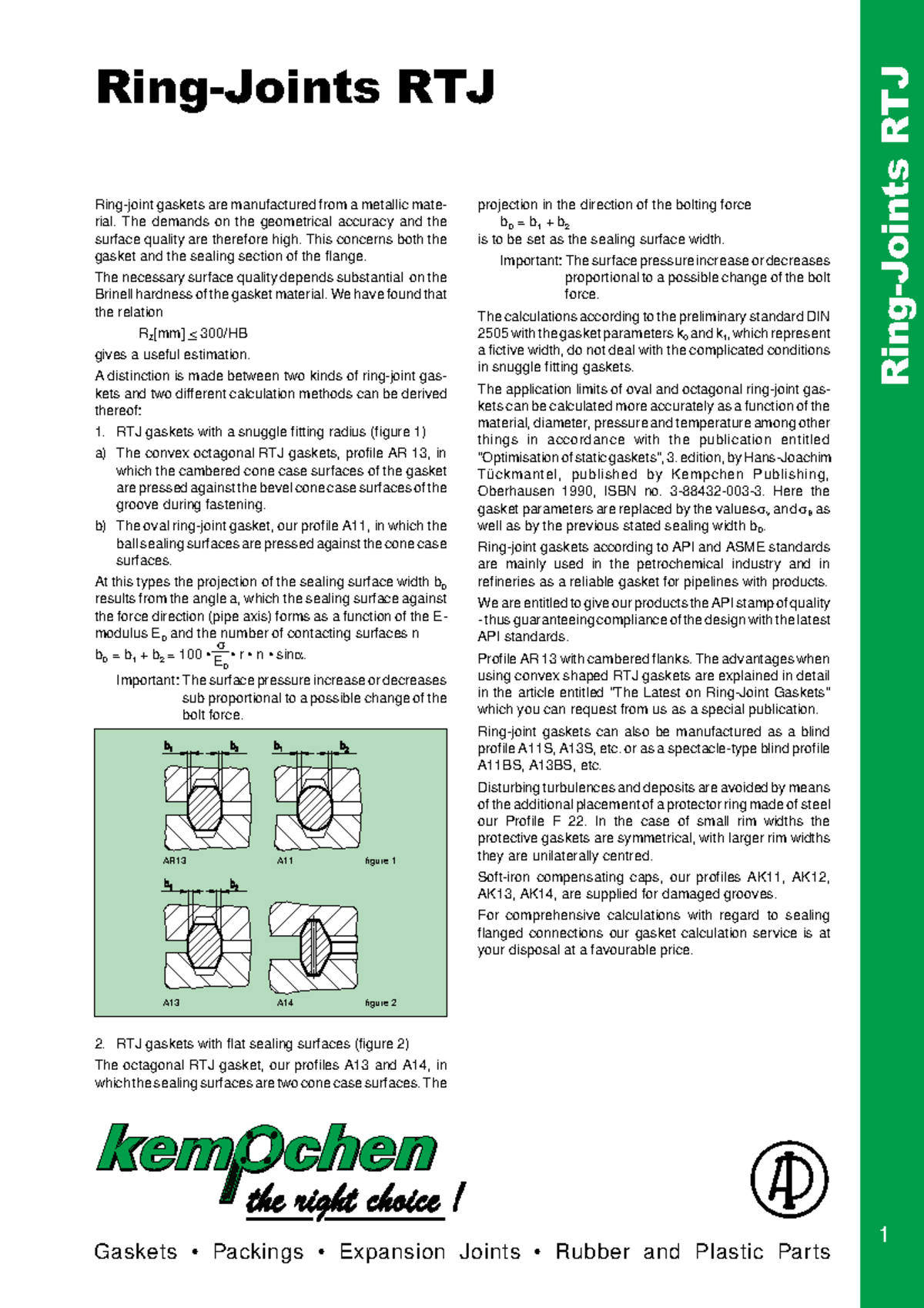 dimensiones de Anillos RTJ octogonal - oval - Lab de Ing Mecánica - UNI - Studocu