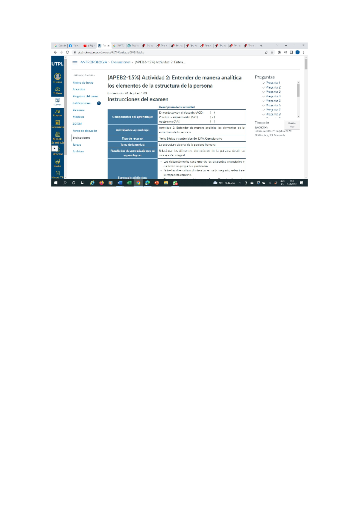 [APEB 2-15%] Actividad 2 Entender de manera analítica los elementos de la estructura de la ...