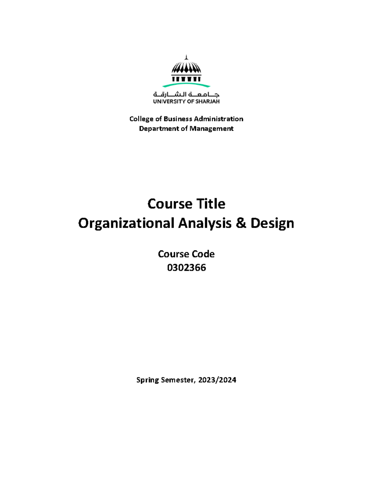 Project 1 - good - College of Business Administration Department of ...