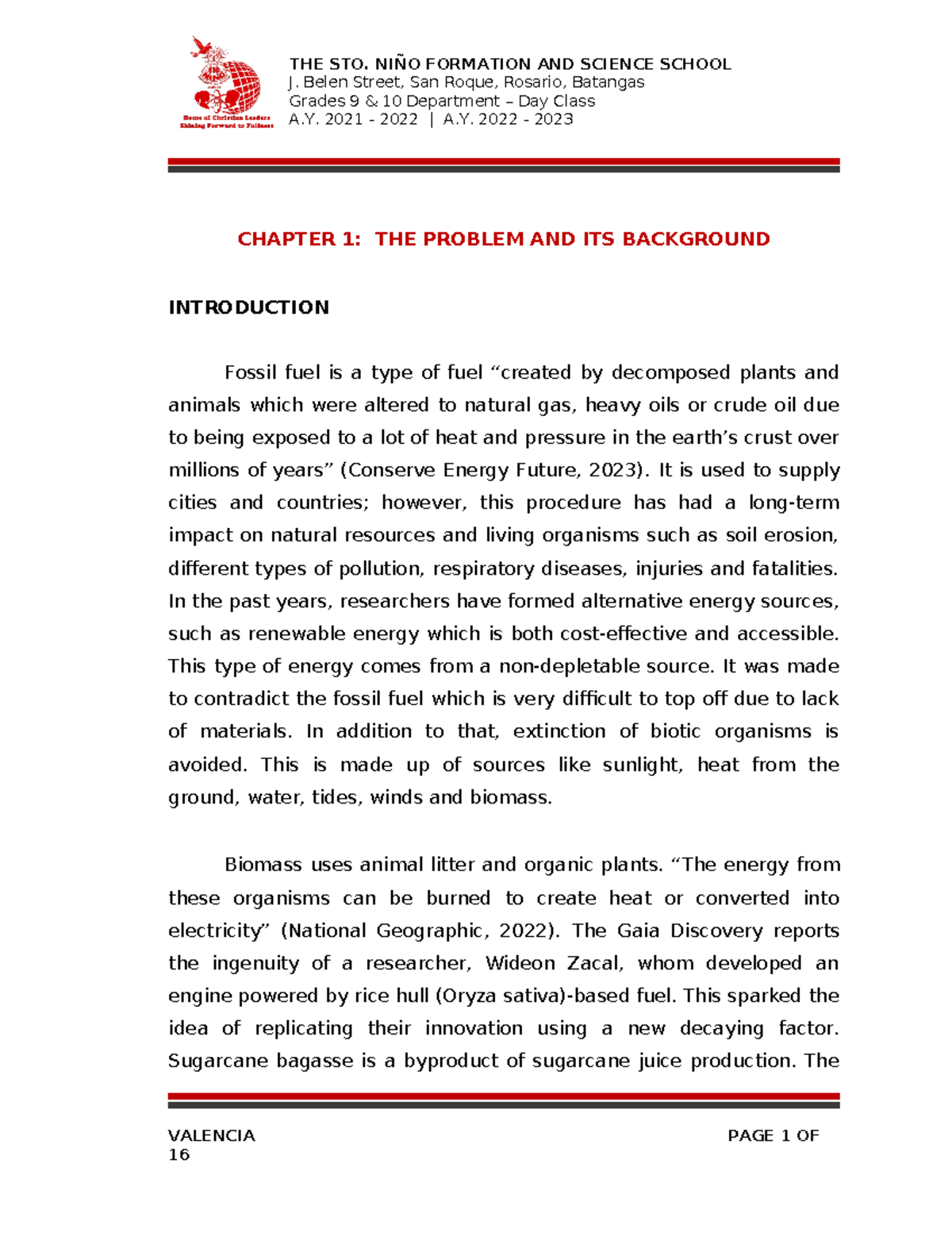 Revised COPY OF THE Thesis - J. Belen Street, San Roque, Rosario ...