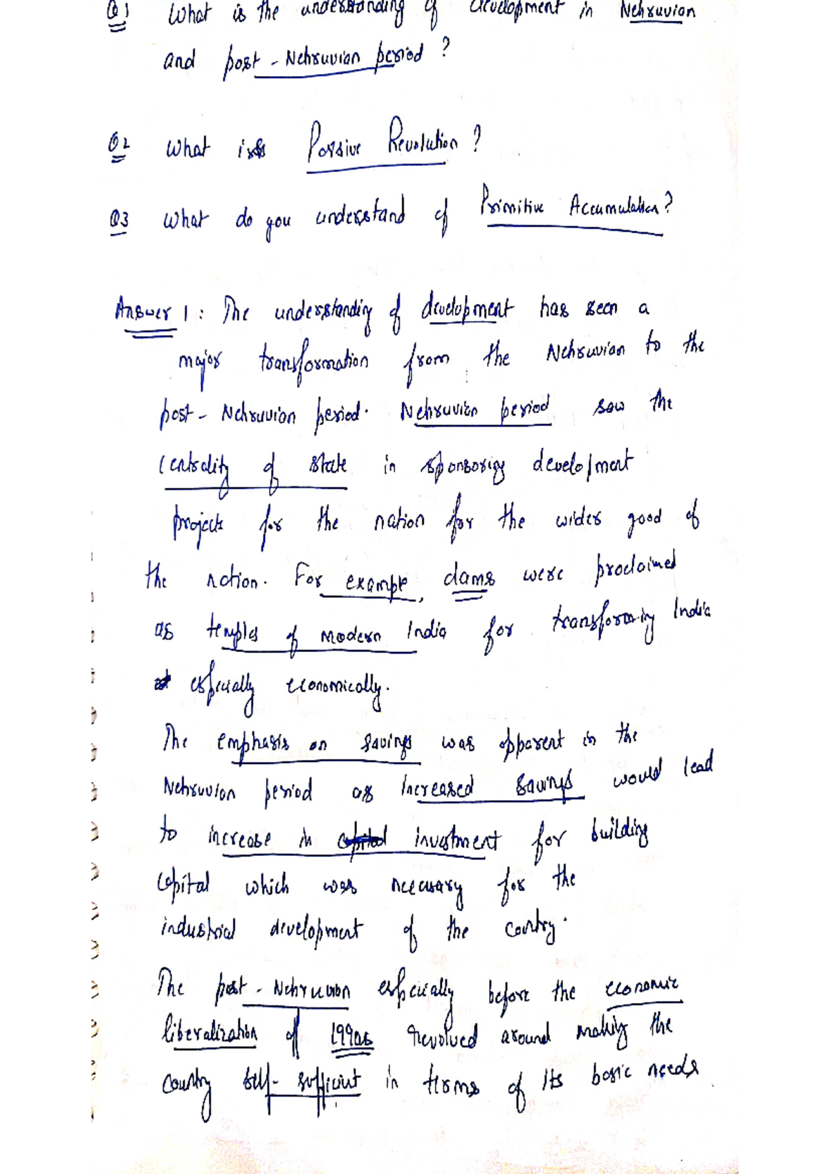 Passive Revolution - Political science - Studocu