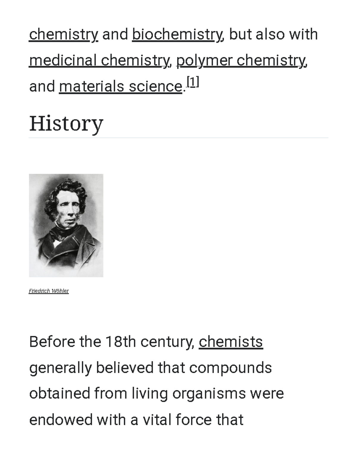 Organic chemistry - Wikipedia - chemistry and biochemistry, but also ...