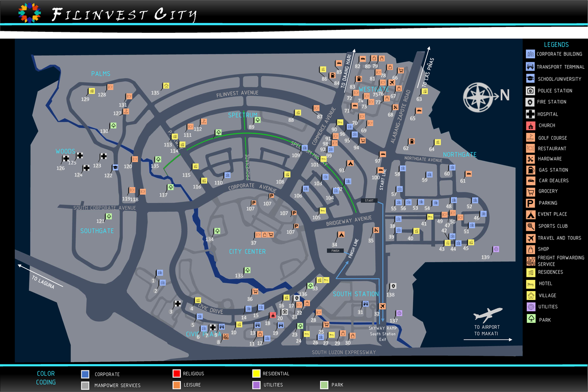 Final Filinvest CITY MAP - F I L I N V E S T C I T Y SOUTH LUZON ...