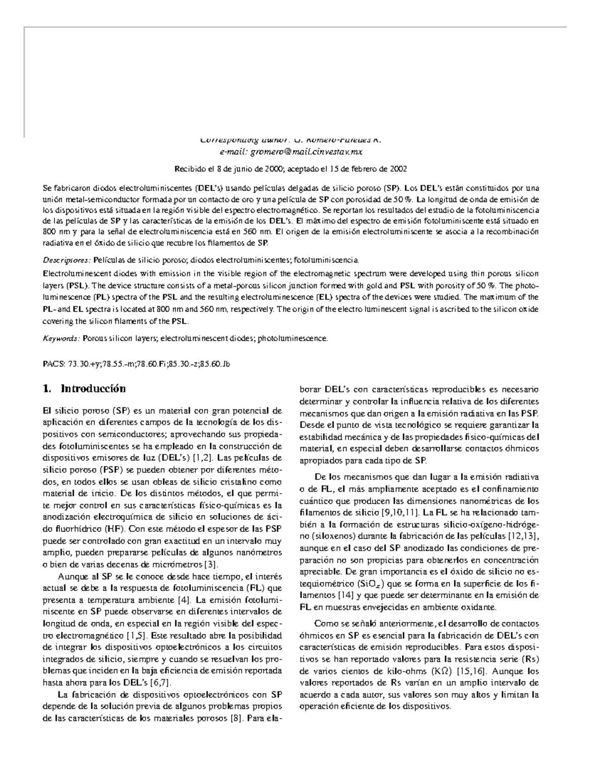 Archivo de apoyo - vfffff - INVESTIGACI ́ON REVISTA MEXICANA DE F ...