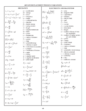 Ap physics c revision guide - AP Physics C – Practice Workbook – Book 1 ...
