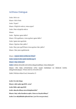 Izimpawu ezibalulekile zenkondlo part 3 - 1 | P a g e Imvumelwano ...